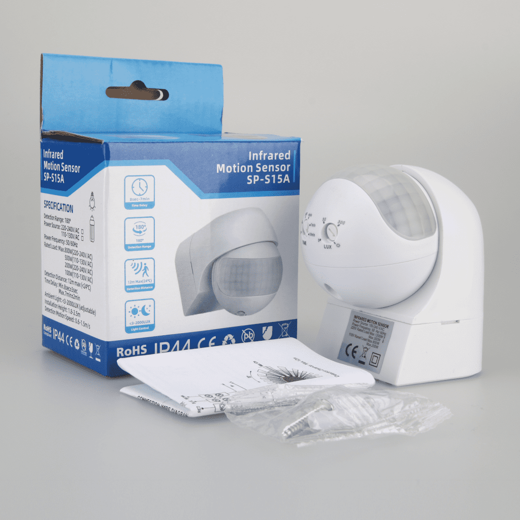 PIR Motion Sensor Human Motion Detector Light Switch Adjustable